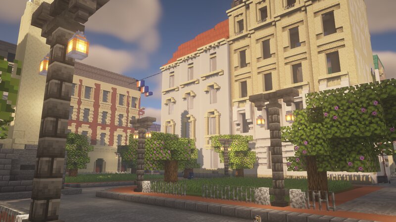 Dorian - Paris inspired city Minecraft Map