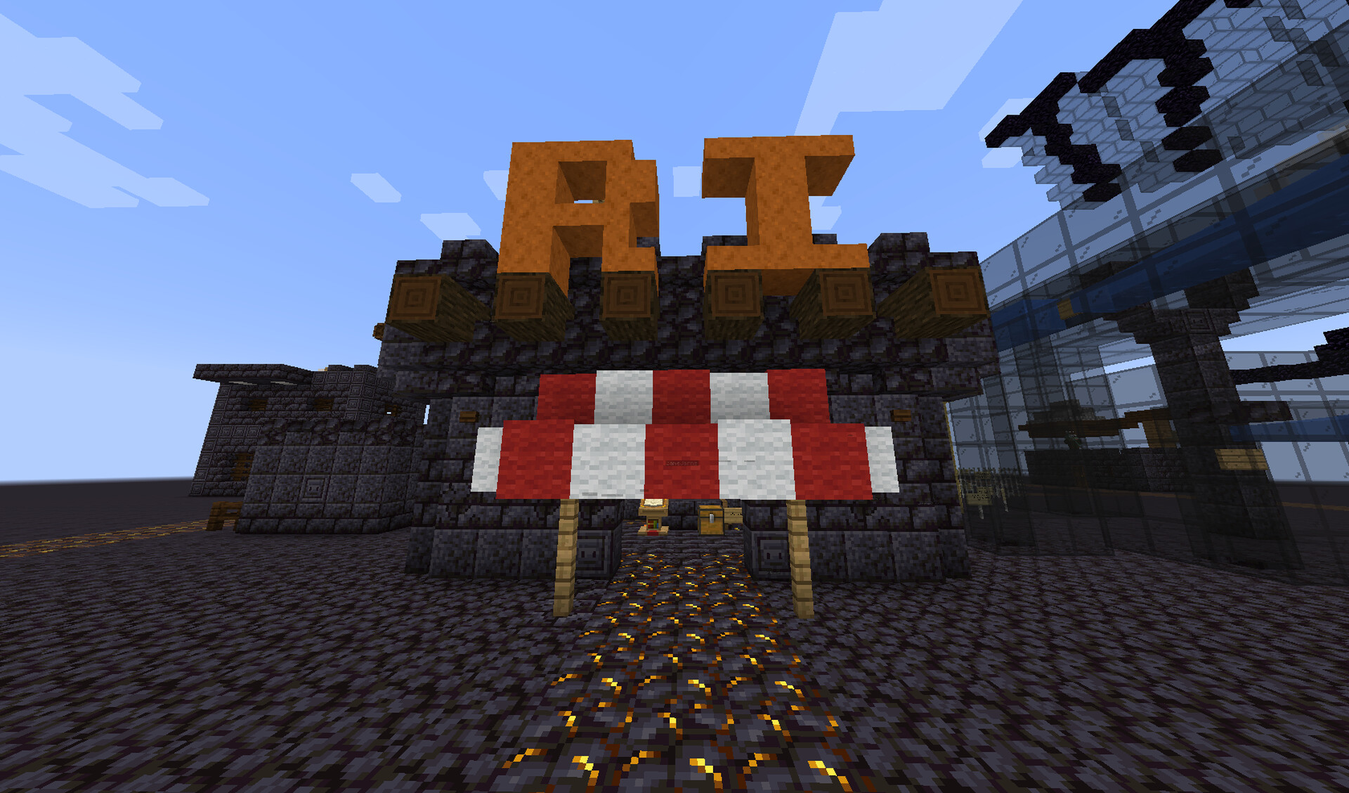 The Void Temple / base Minecraft Map