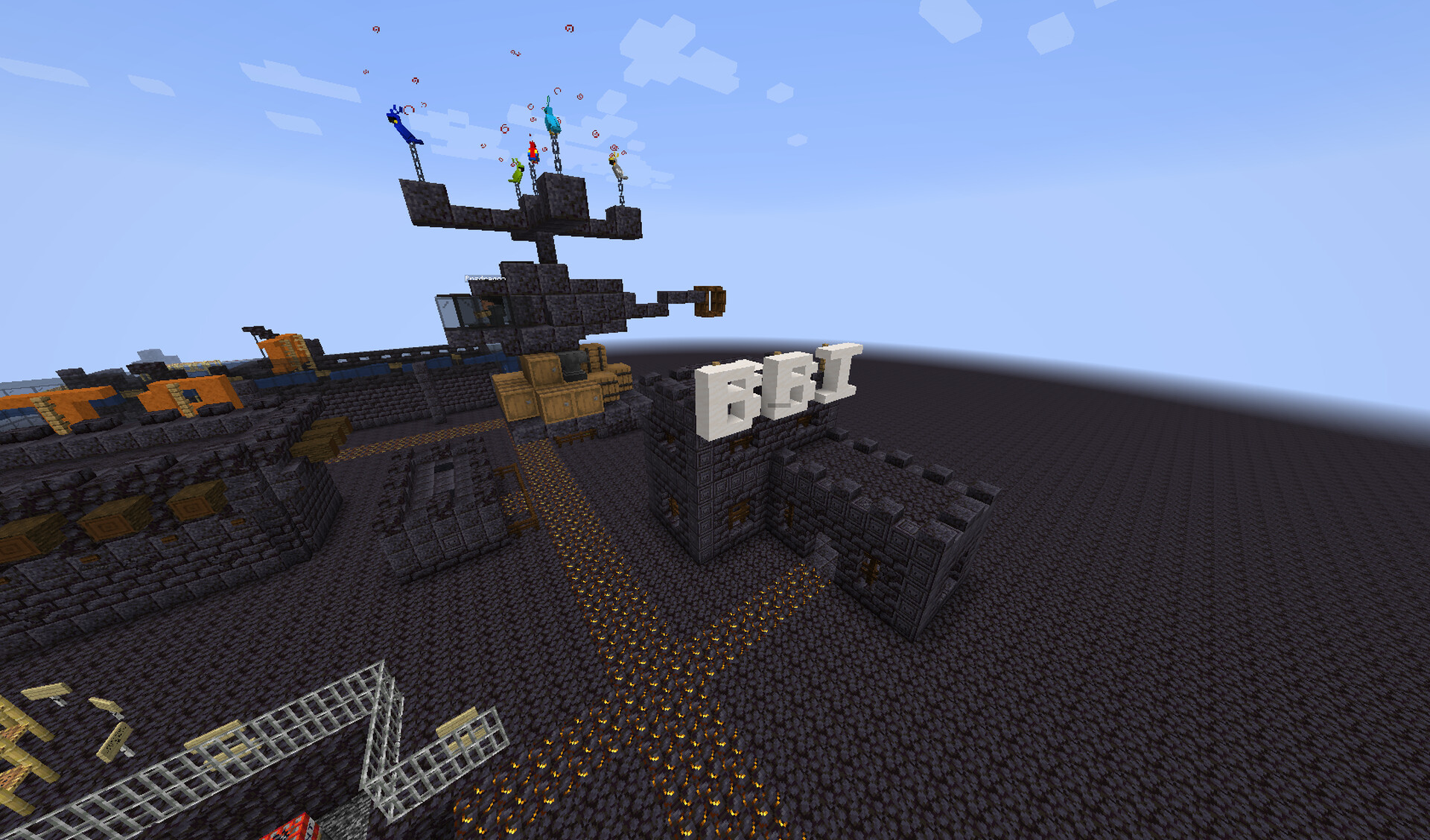 The Void Temple / base Minecraft Map