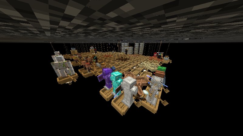 The Void Temple / base Minecraft Map