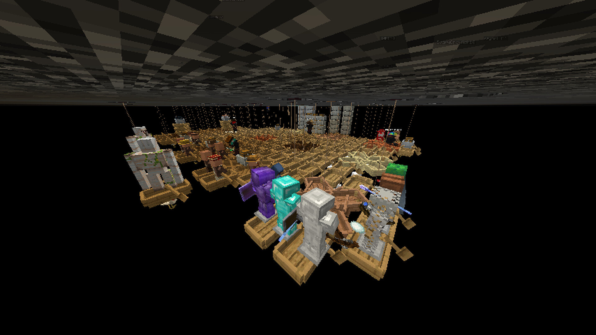 The Void Temple / base Minecraft Map