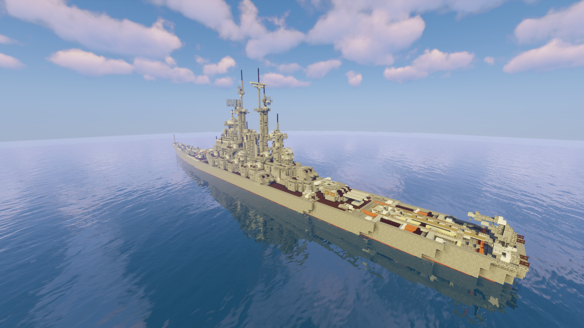 USS Sao Paulo[Full Interrior] Minecraft Map