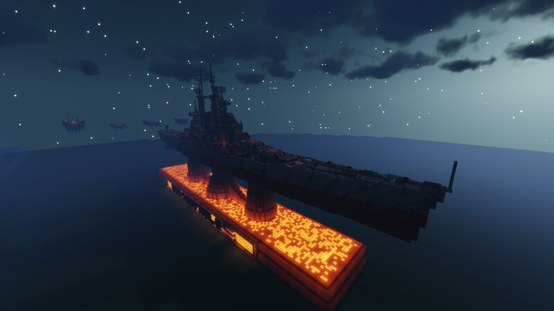 USS Sao Paulo[Full Interrior] Minecraft Map