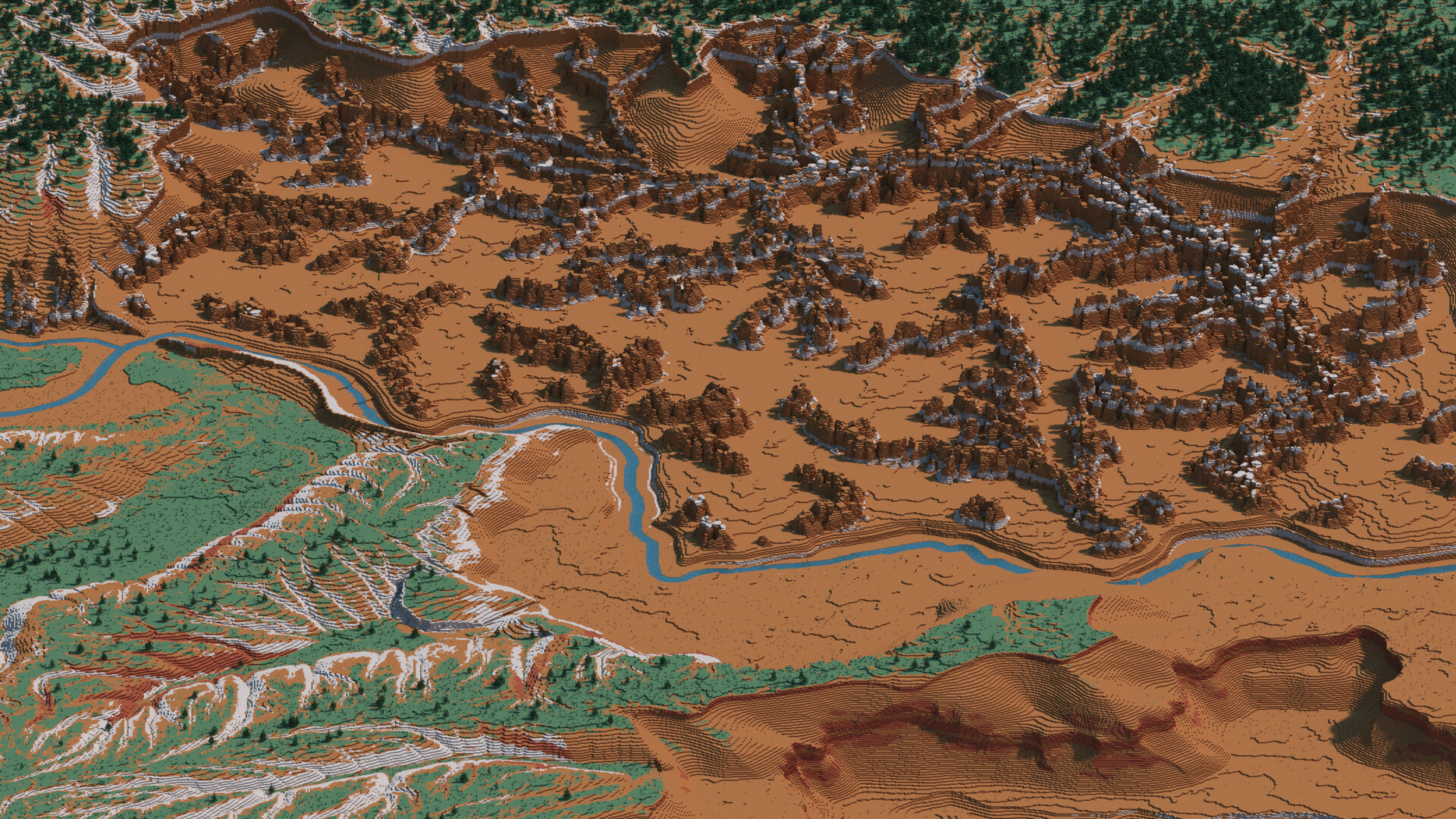 The Needles [2k x 2k] Minecraft Map