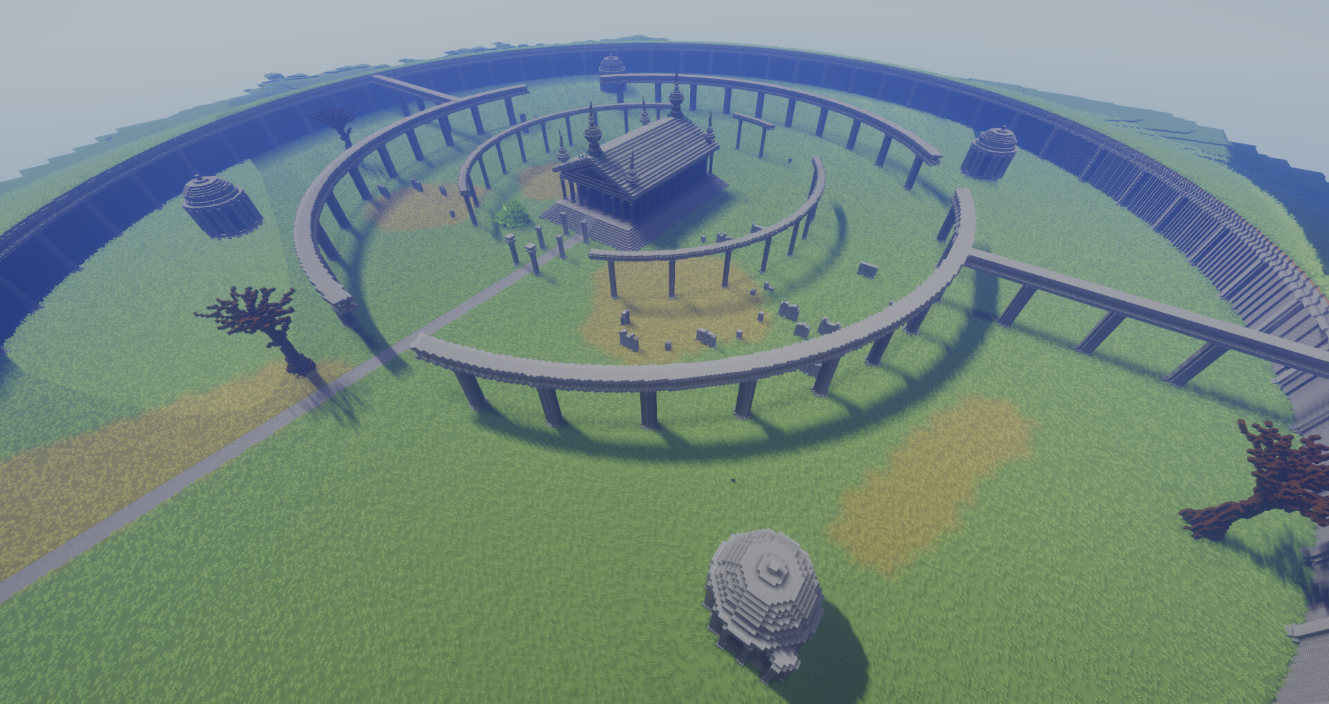 Great Tomb of Nazarick - Overlord Minecraft Map