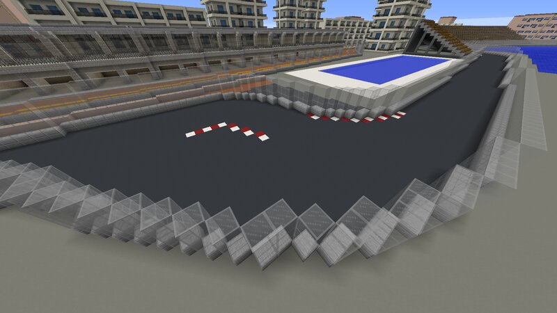 🇲🇨 Circuit de Monaco, Monaco (1.12+) Minecraft Map