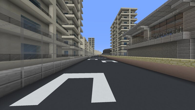 🇲🇨 Circuit de Monaco, Monaco (1.12+) Minecraft Map