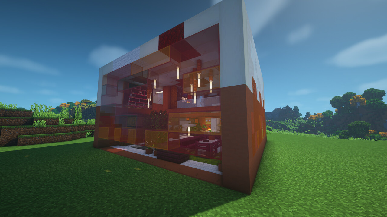 Minecraft Cake House With Interior [Schematic] Minecraft Map