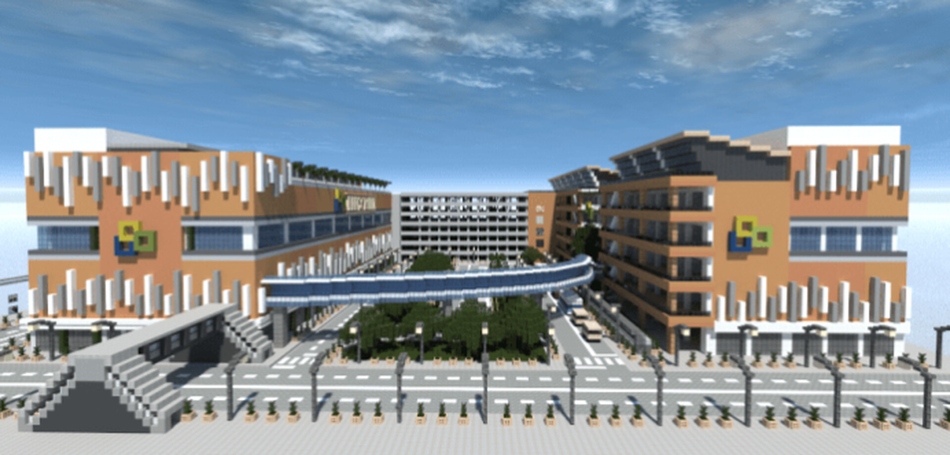 Modern mall Minecraft Map