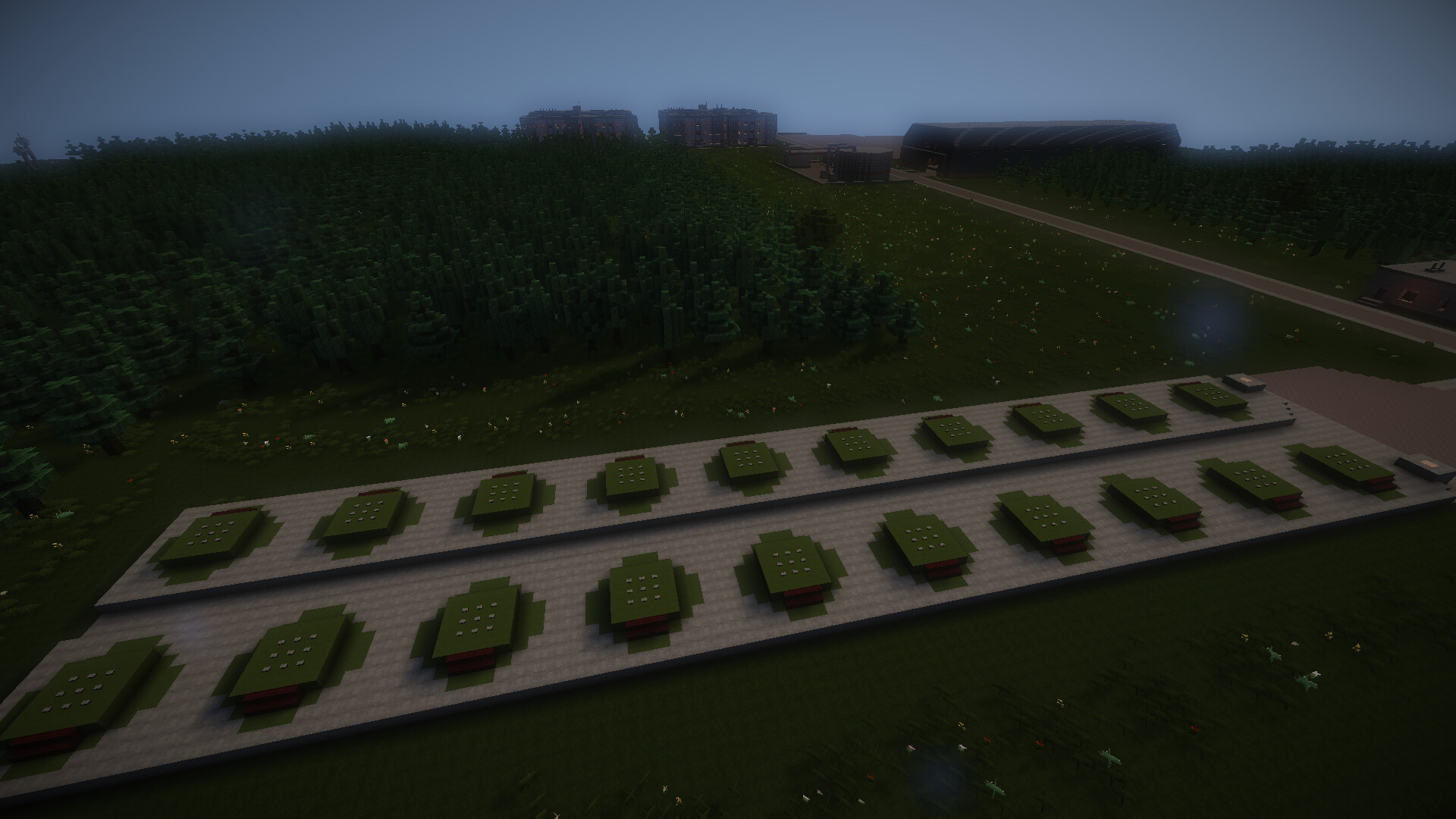 Советская военная база / Soviet Military Base Minecraft Map