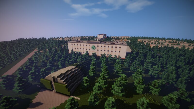 Советская военная база / Soviet Military Base Minecraft Map