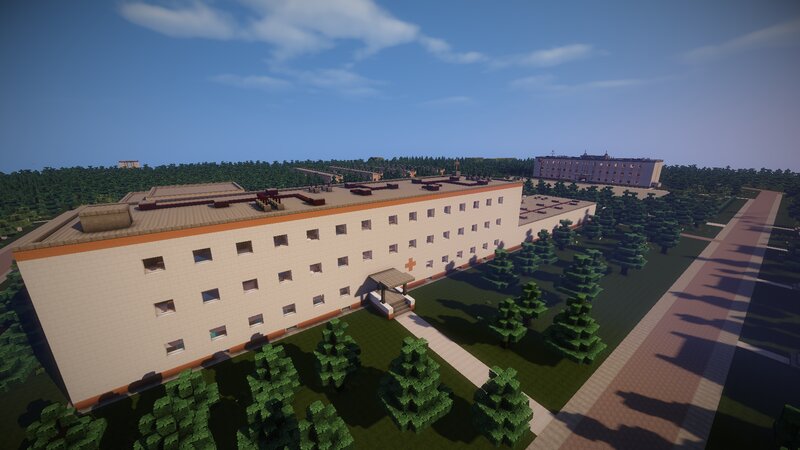 Советская военная база / Soviet Military Base Minecraft Map