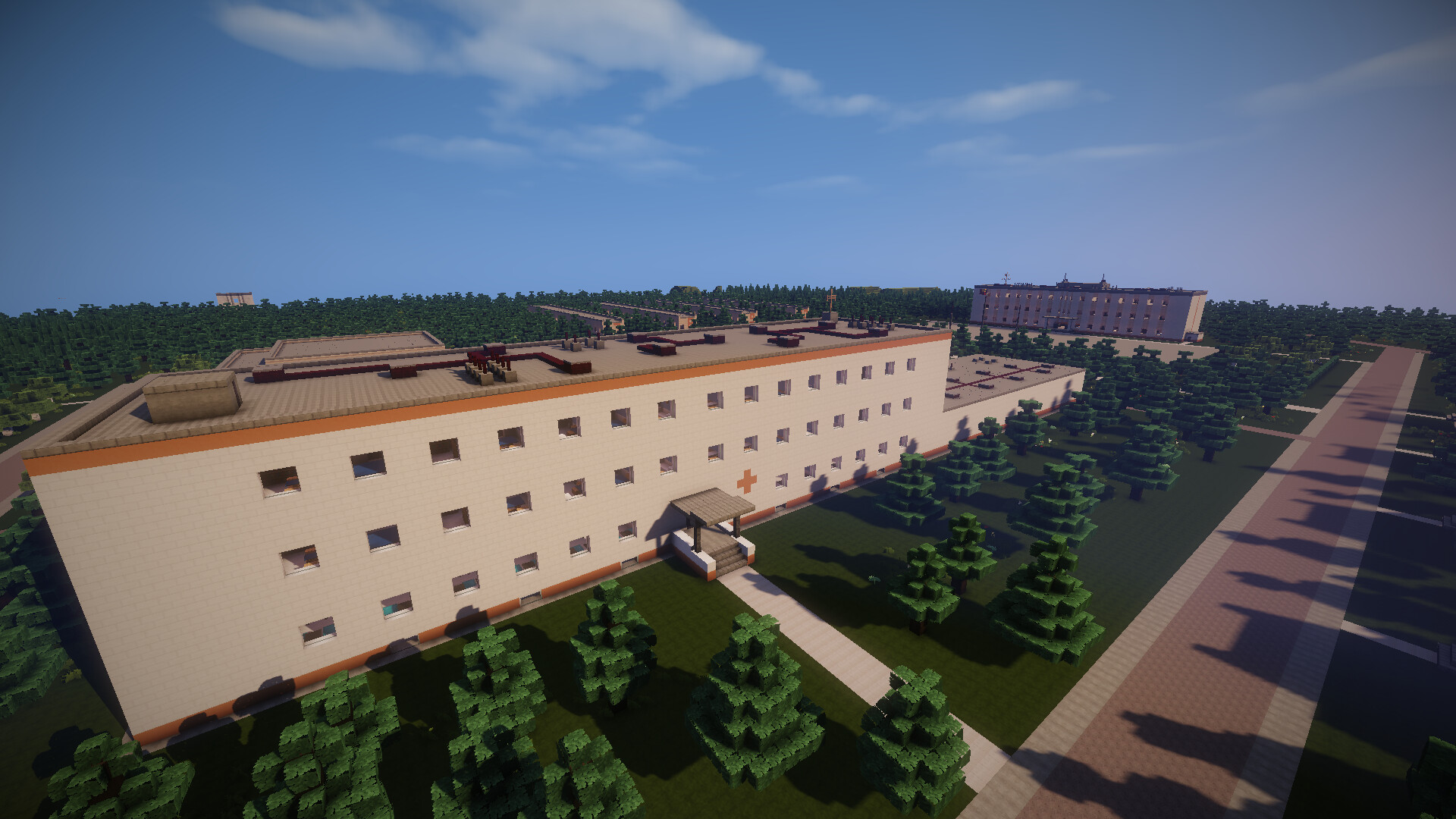 Советская военная база / Soviet Military Base Minecraft Map