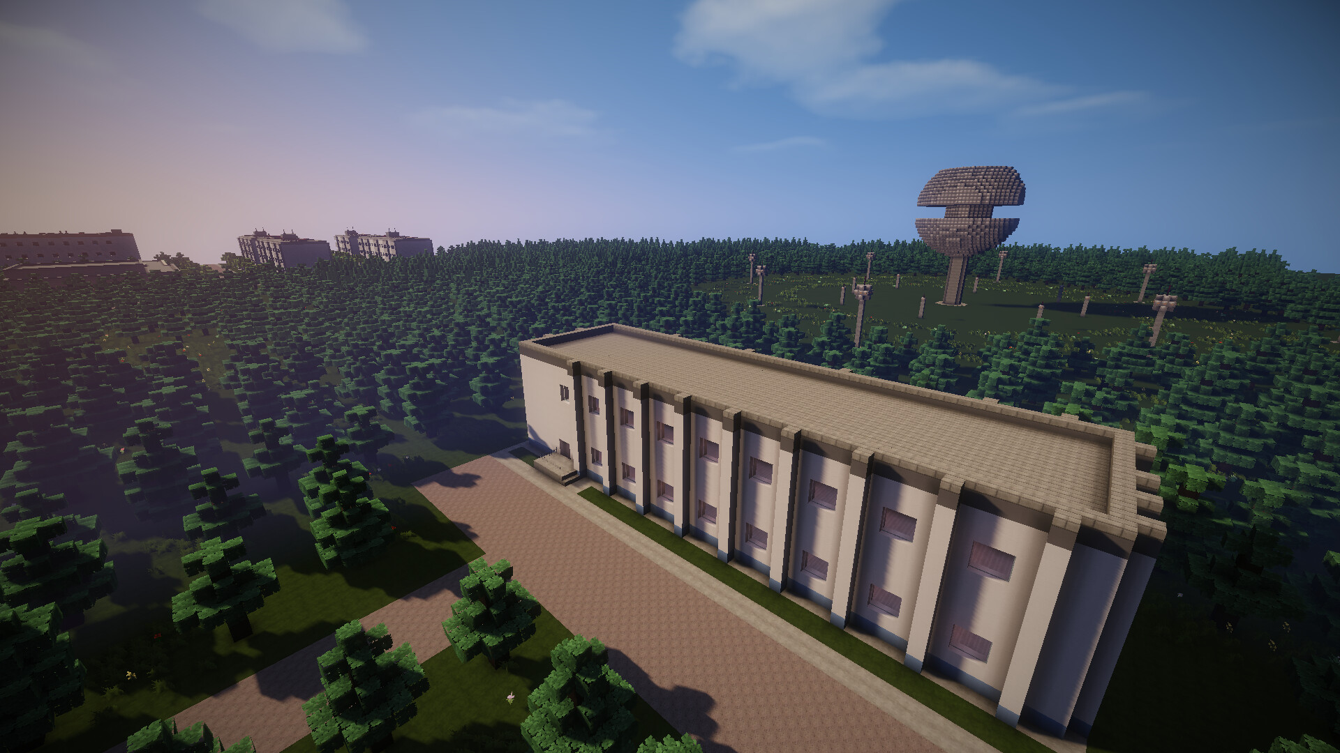 Советская военная база / Soviet Military Base Minecraft Map