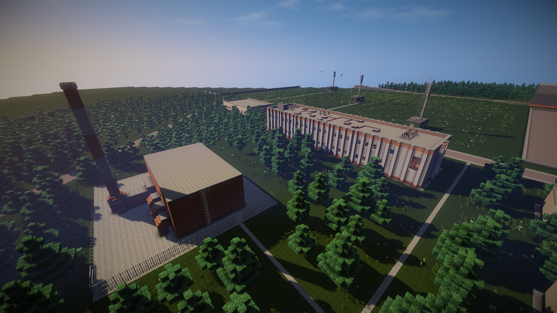 Советская военная база / Soviet Military Base Minecraft Map