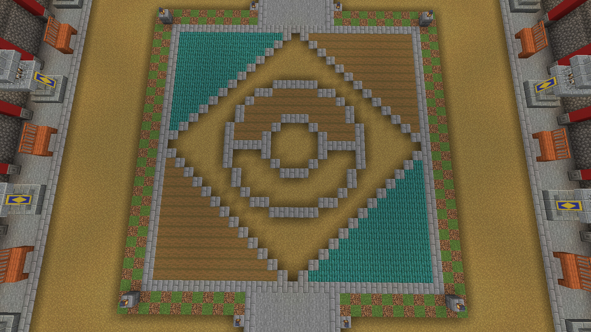Pokémon Stadium: Palace Minecraft Map