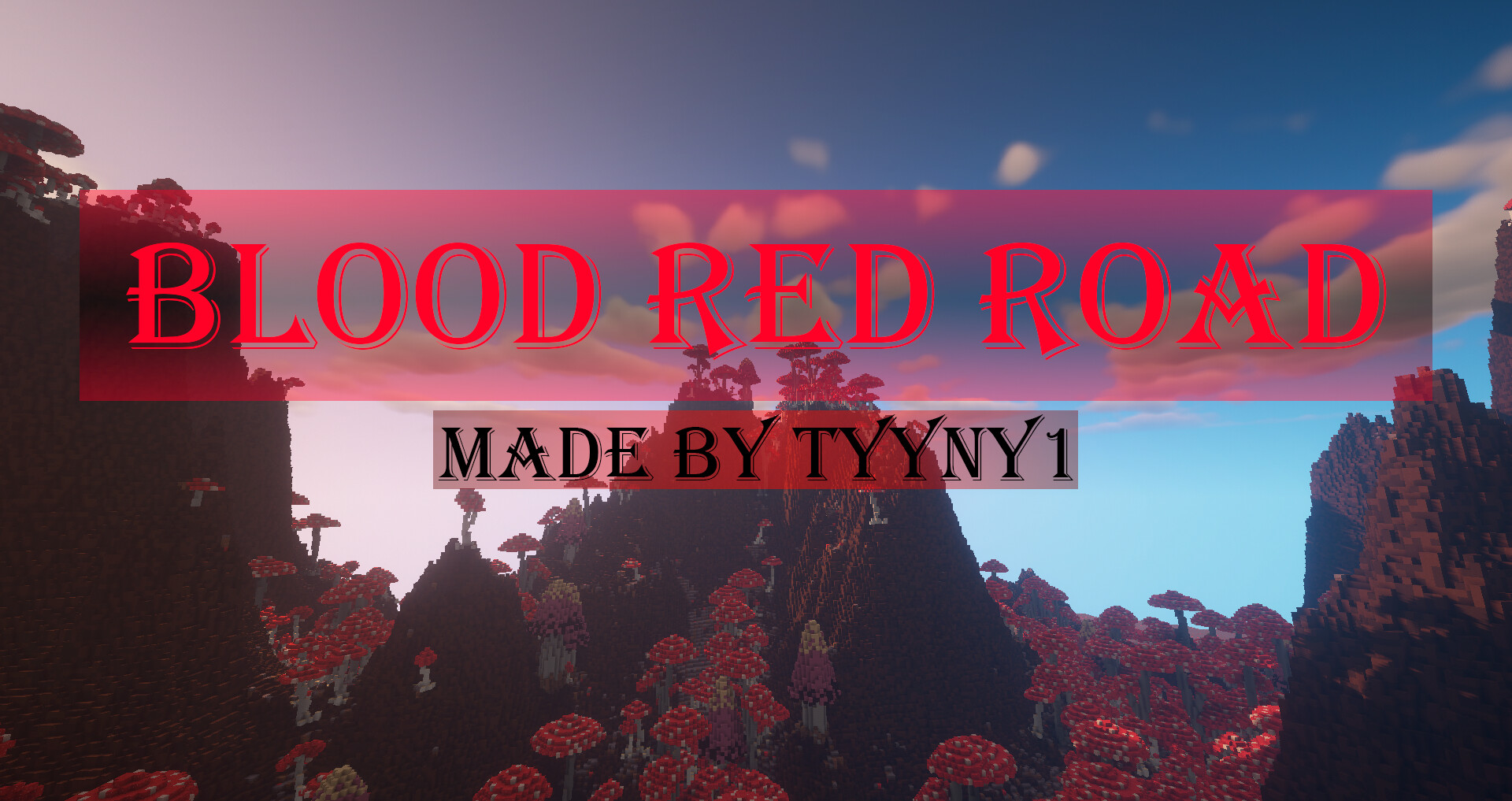 Blood Red Road Minecraft Map