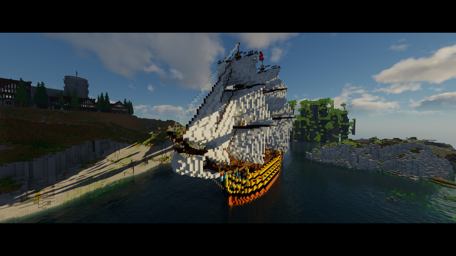 Auglire fortress: PMC build competition Minecraft Map