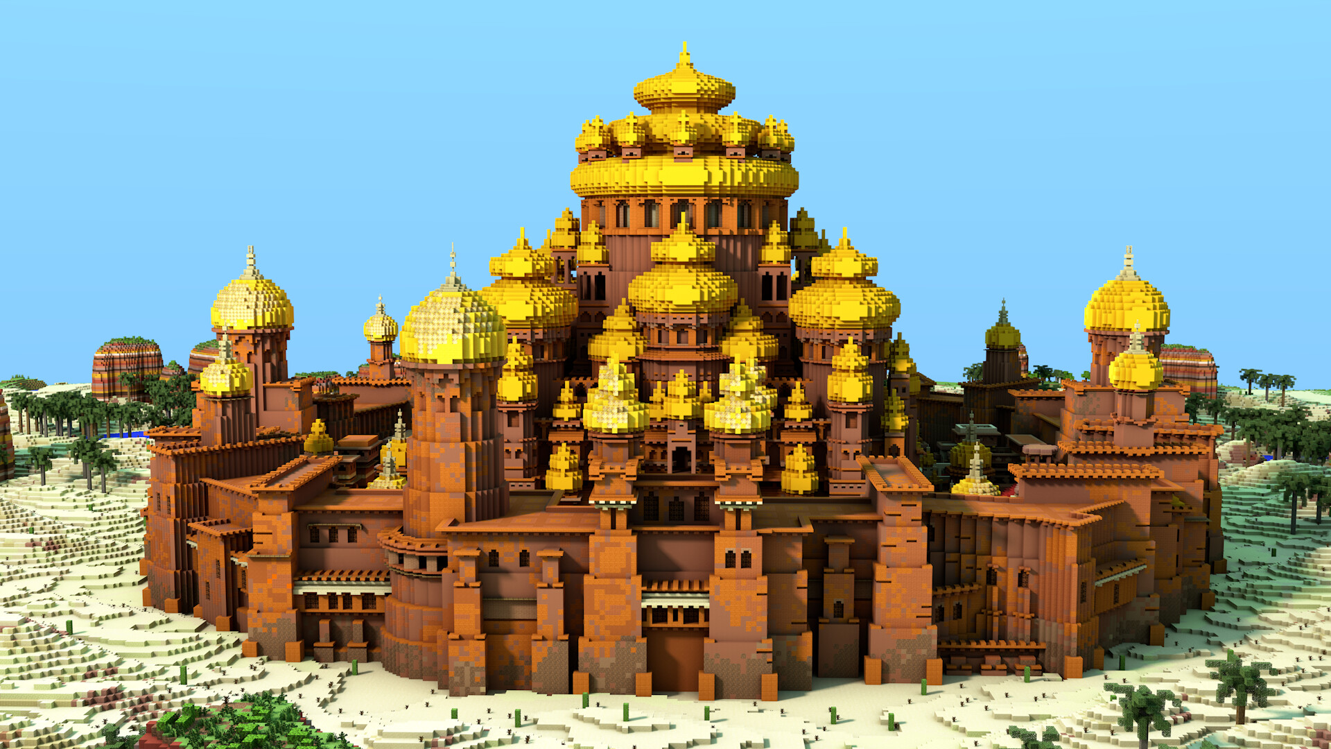 Sand city Minecraft Map