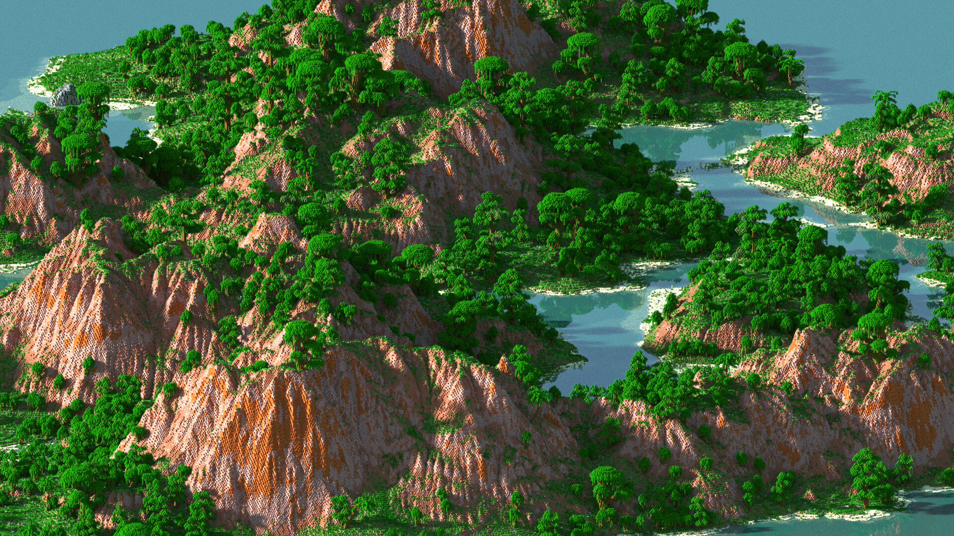 Pirate Jarate - 4000x4000 | Landscape Map 1.16 | Bedrock support ...