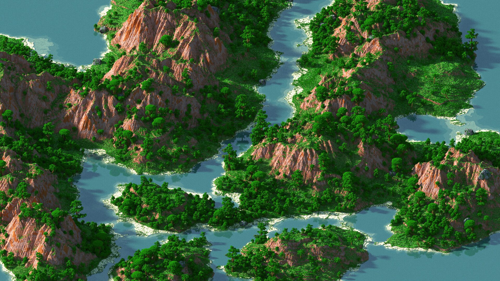 Pirate Jarate - 4000x4000 | Landscape Map 1.16 | Bedrock support ...