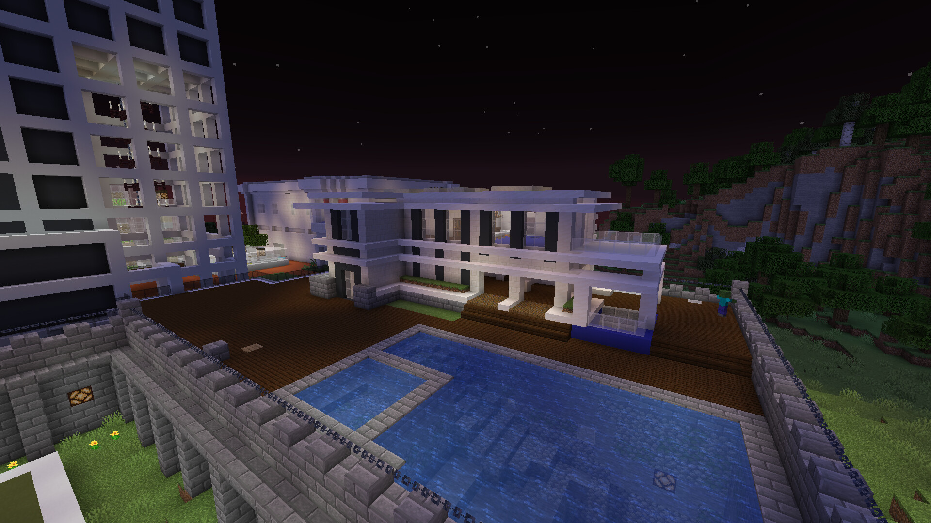 The Official APRedstone House 55+ Redstone Creations Massive Modern ...