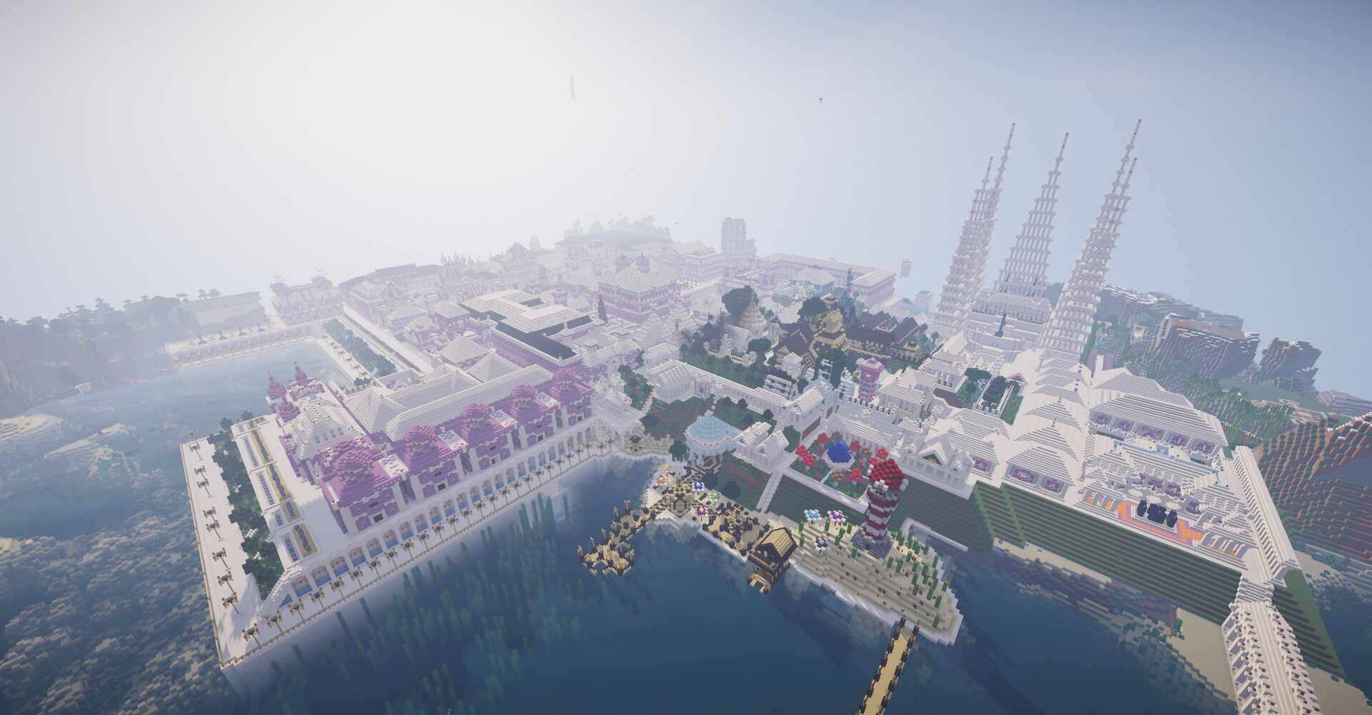 Beria- Neoclassic City Minecraft Map