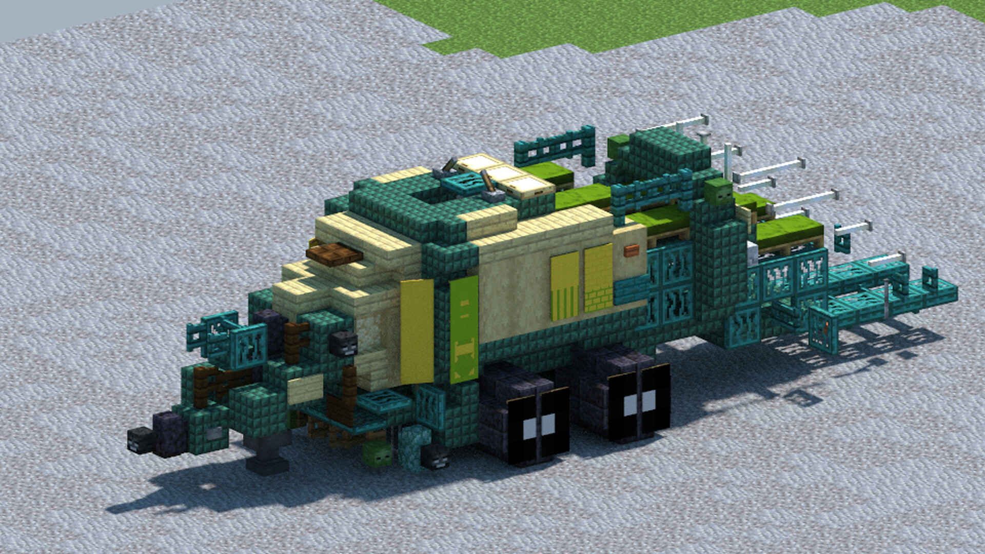 Krone Big Pack 1290 HDP, Large Square Baler [With Download] Minecraft Map