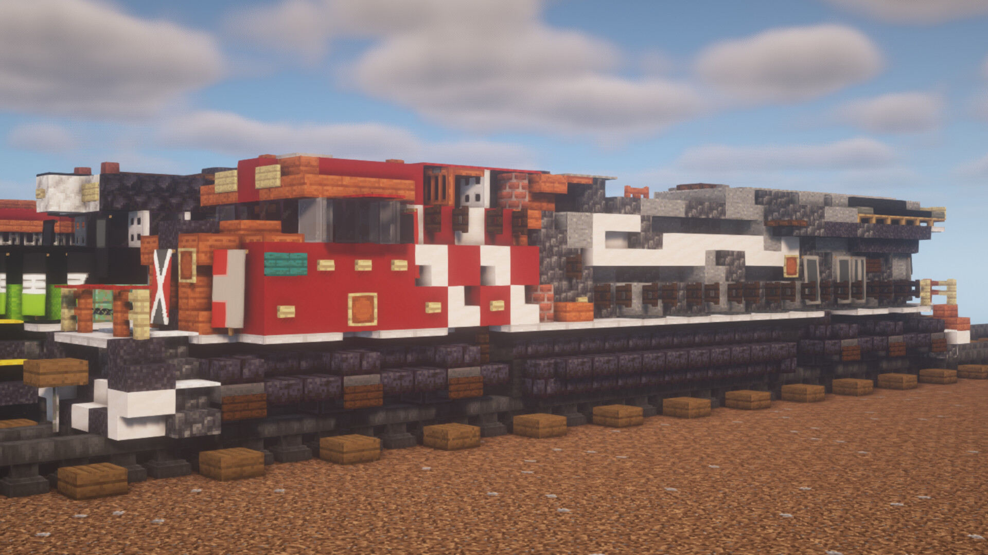 Ferromex - ES44AC "New Zebra Scheme" Minecraft Map