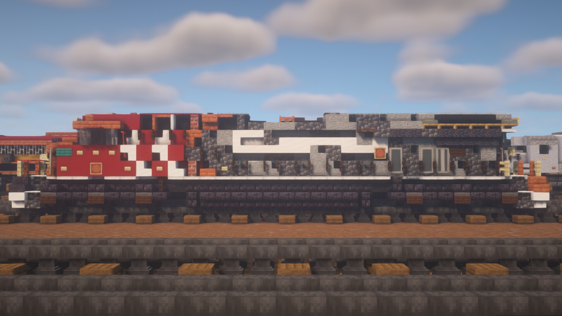 Ferromex - ES44AC "New Zebra Scheme" Minecraft Map