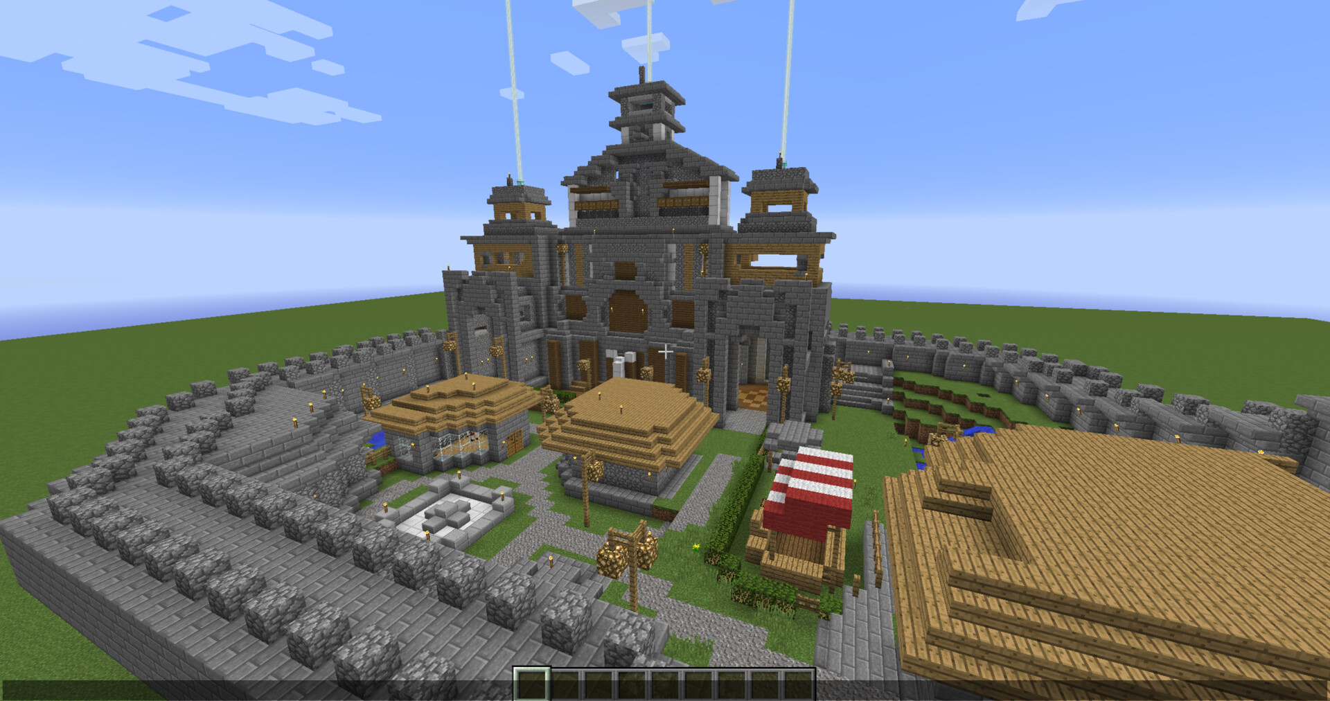 Grand Castle - MCPVP Sabotage map - REBUILT Minecraft Map