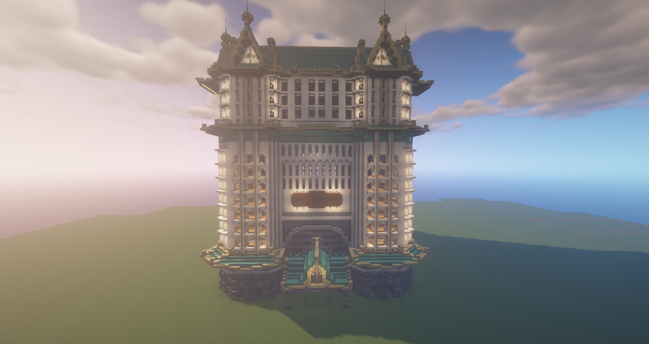 Legend of Korra - The Four Elements Hotel Minecraft Map