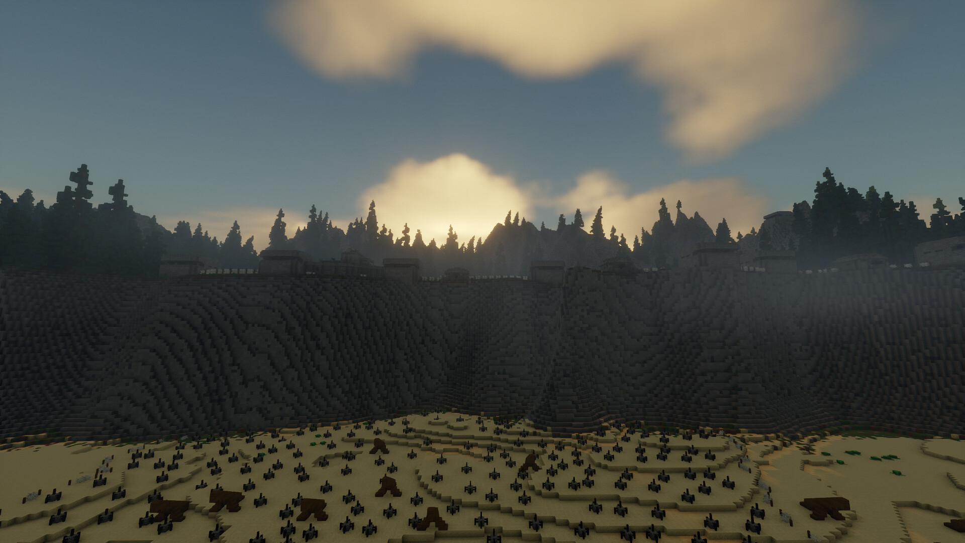 Fortified Sea Cliffs (WIP) Minecraft Map