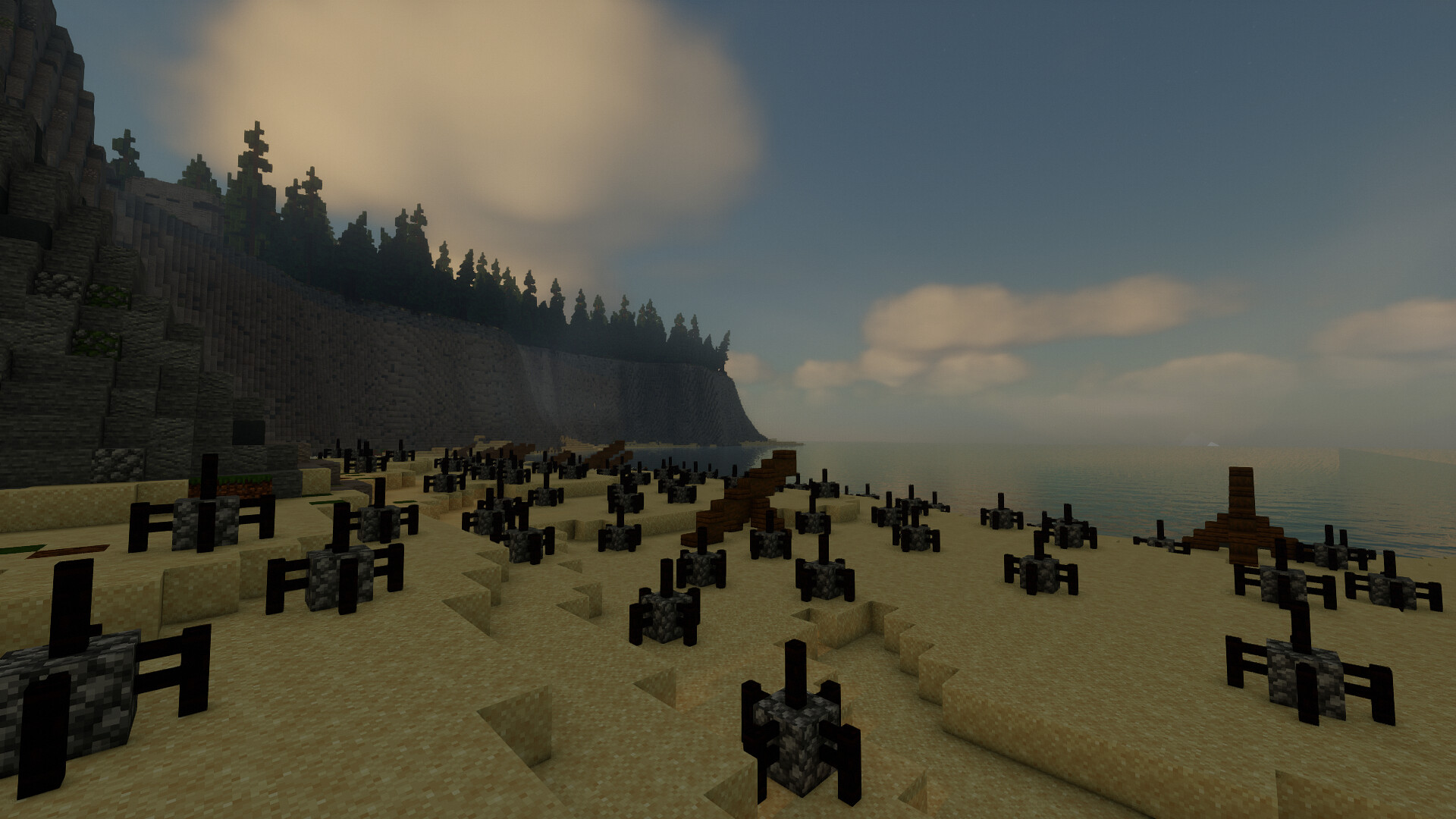 Fortified Sea Cliffs (WIP) Minecraft Map