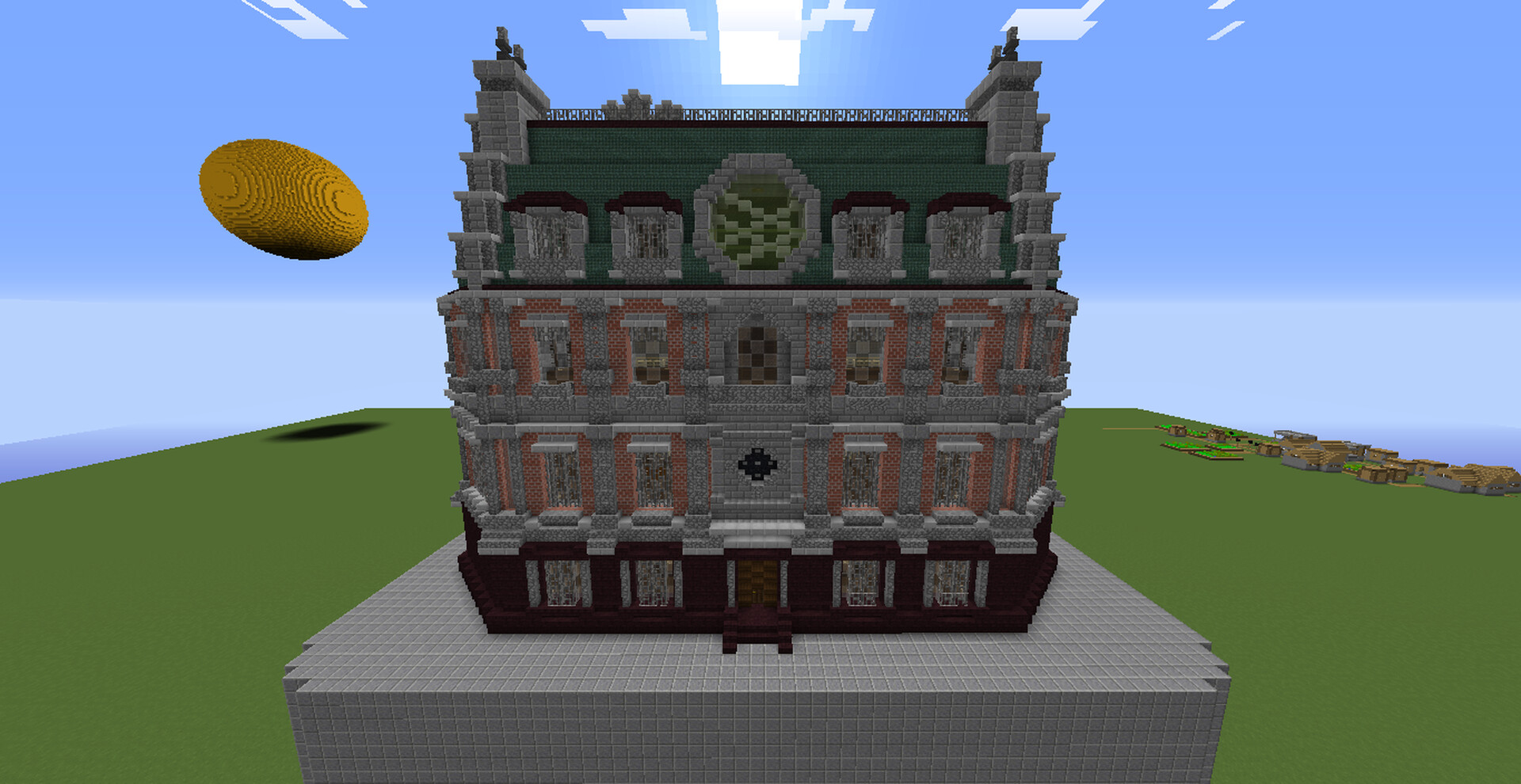 Dr. Strange's Temple Sanctum Sactorum Schematic Free Download Minecraft Map