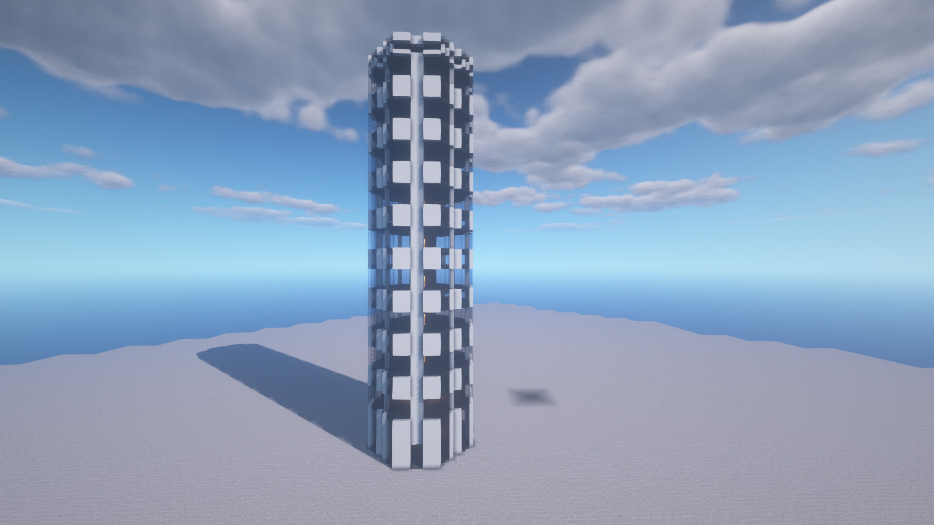 Morden Futuristic Skyscraper Minecraft Map