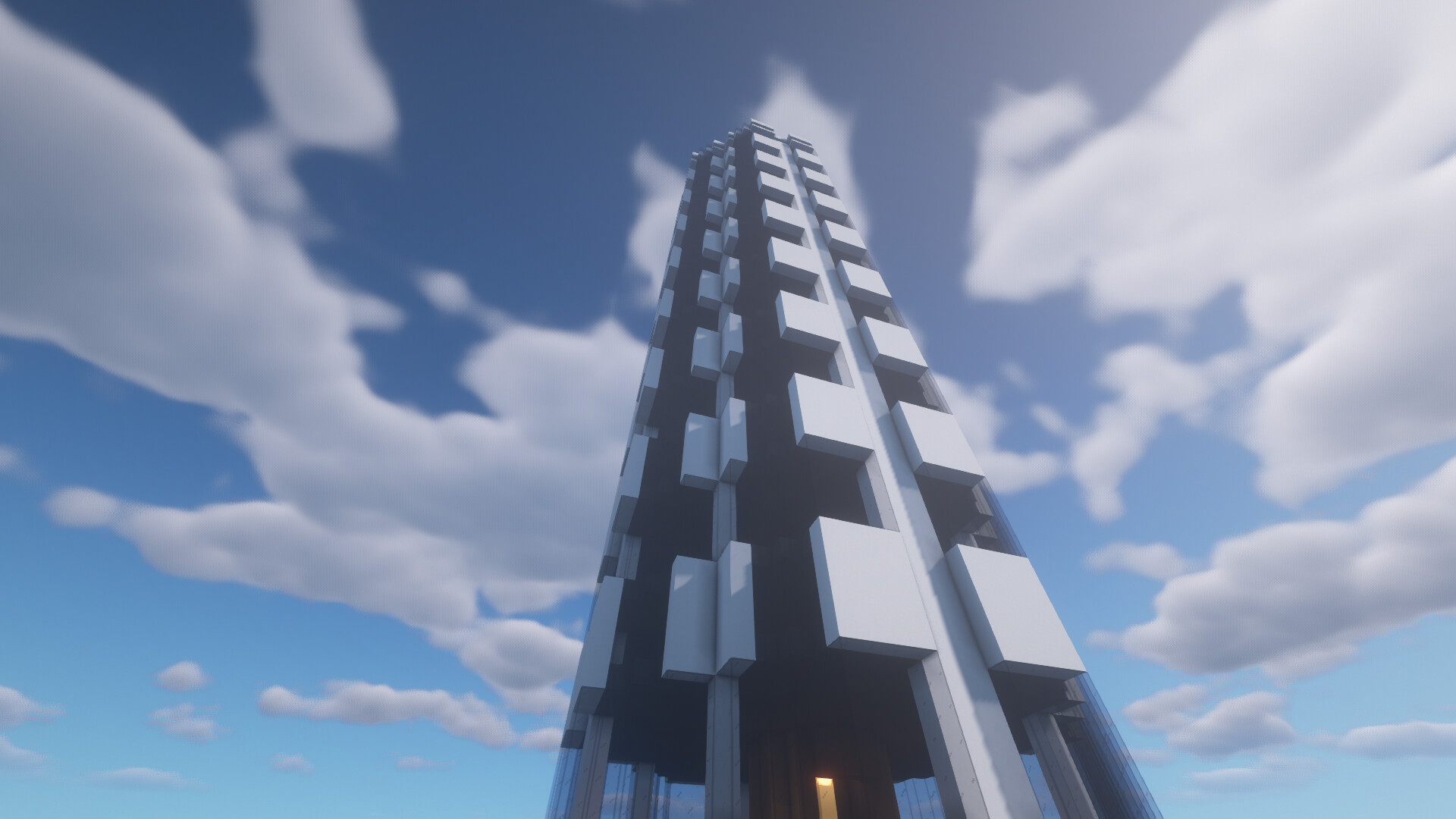Morden Futuristic Skyscraper Minecraft Map