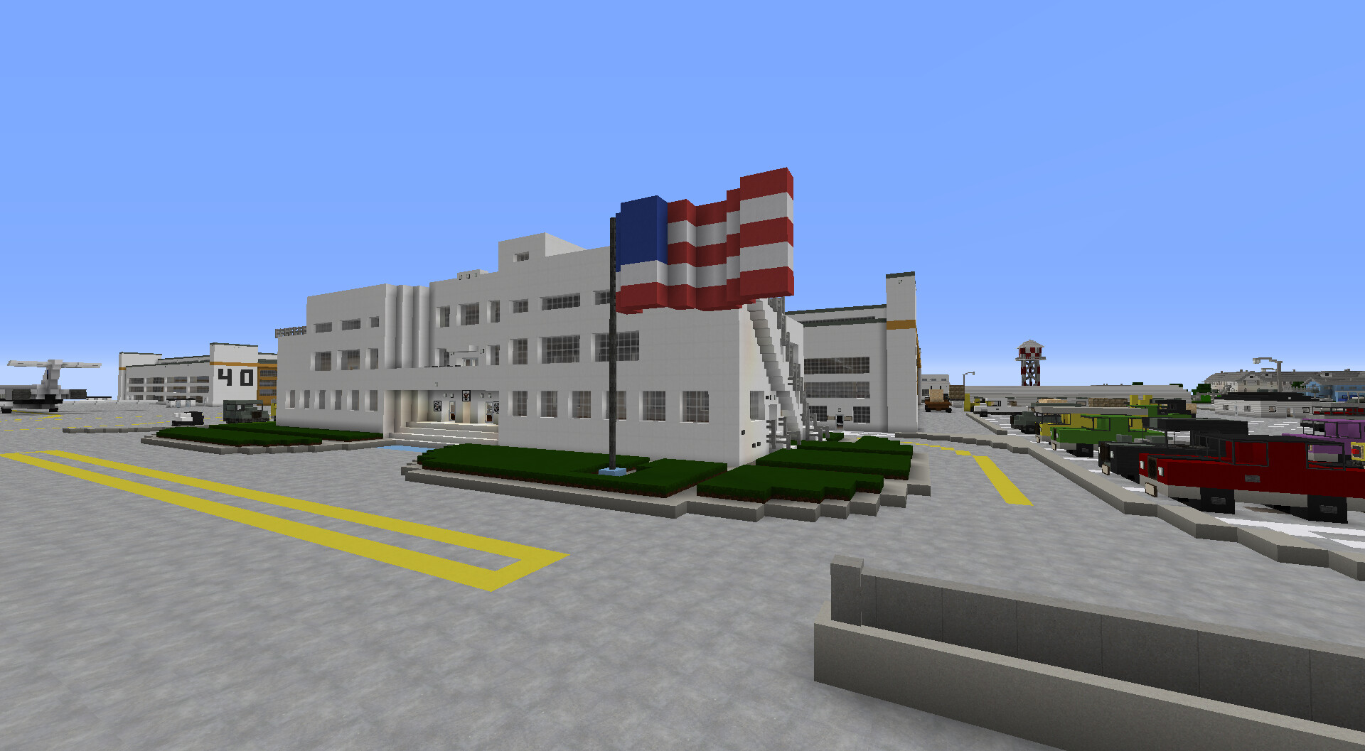 NAS Alameda 1990's Minecraft Map Minecraft Map