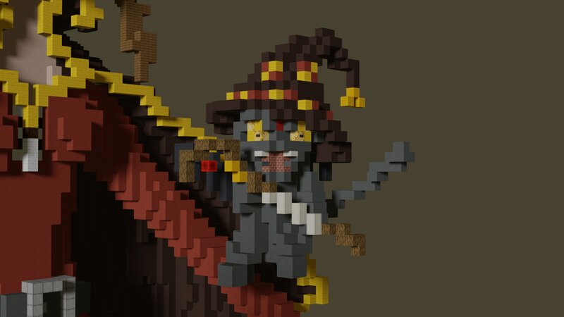 [KonoSuba] Megumin and Chomusuke - organic [1.16] Minecraft Map