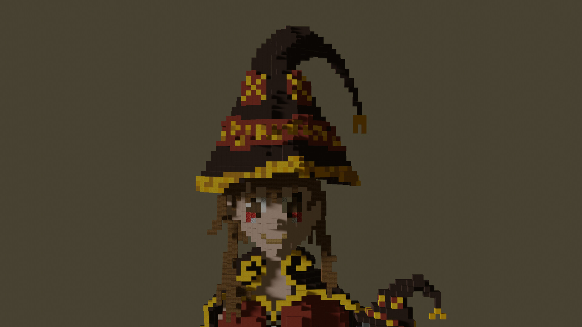 [KonoSuba] Megumin and Chomusuke - organic [1.16] Minecraft Map