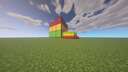 Rubik's cube parkour Minecraft Map