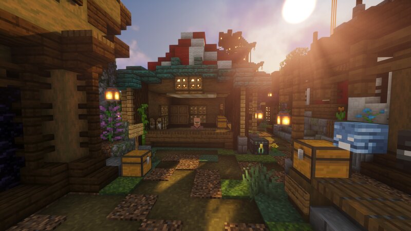 Small Market shop! Minecraft Map