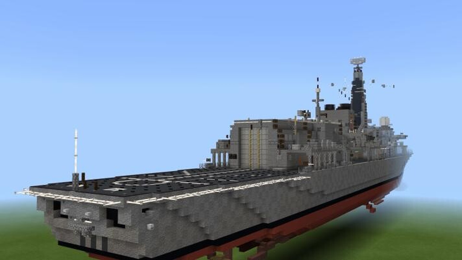 Type-23 frigate Minecraft Map