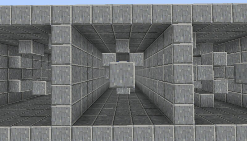 My droper only 4 stage (super easy) Minecraft Map