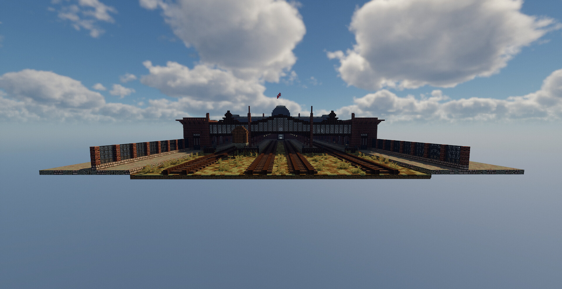 British Train Station Minecraft Map