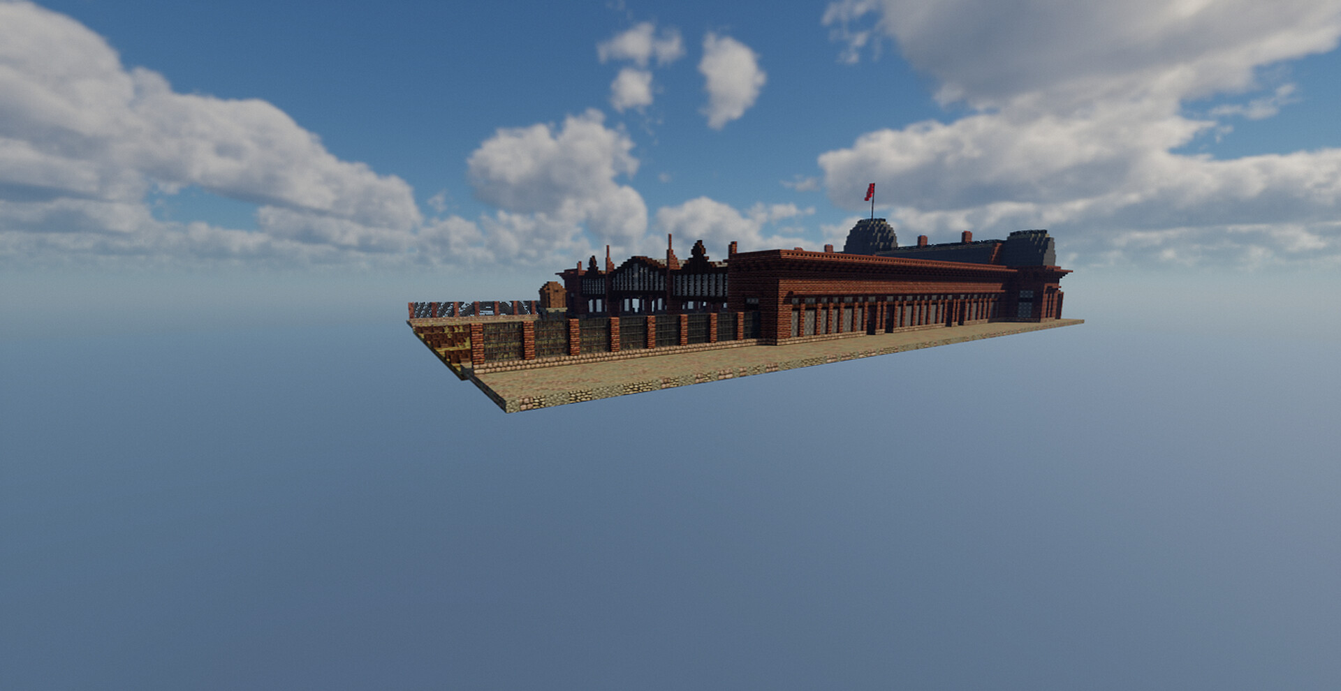 British Train Station Minecraft Map