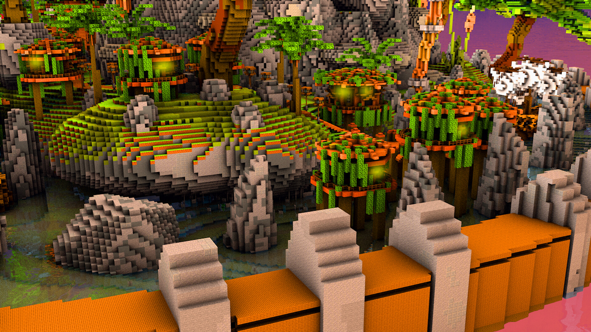 Tropical Island | Lobby | Hub | 1.8 - 1.17 Minecraft Map