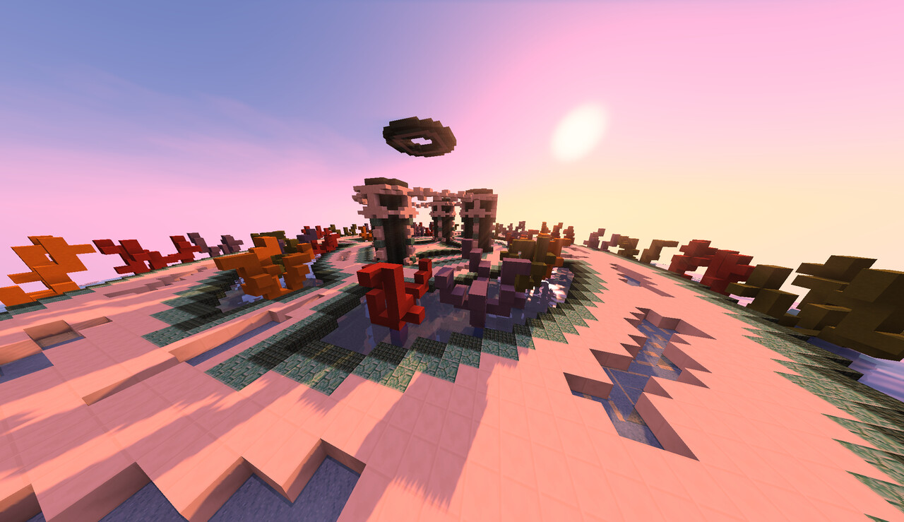 Old Server Maps (KnockIt, MLGRush, MiniBedwars, KnockPvP, KitPvP, Lobby) Minecraft Map