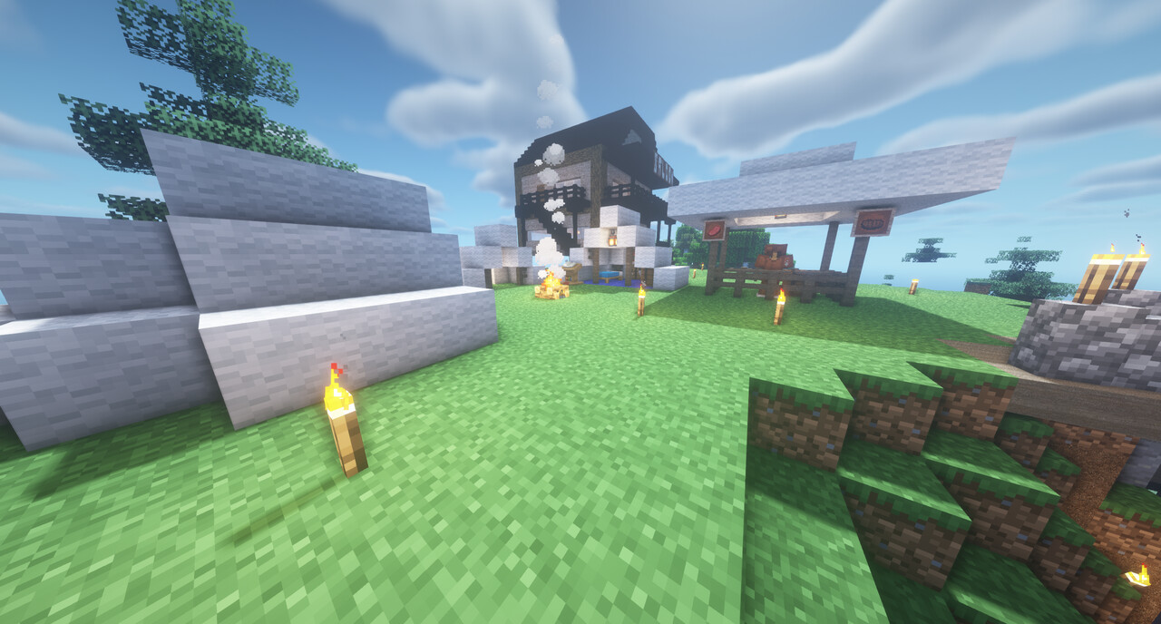 Milens Red Dead Redemption western town Minecraft Map