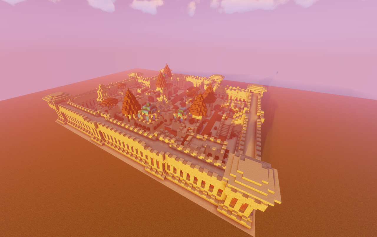 Desert City (Medium) Minecraft Map